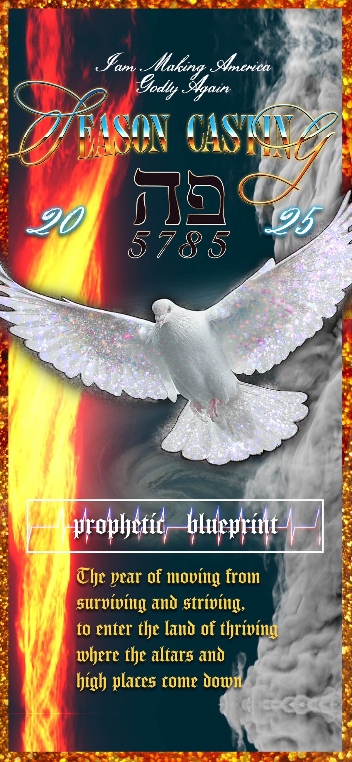 SEASON CASTING 5785 (2025) PROPHETIC BOOK - "The Year Of Hei: From Str